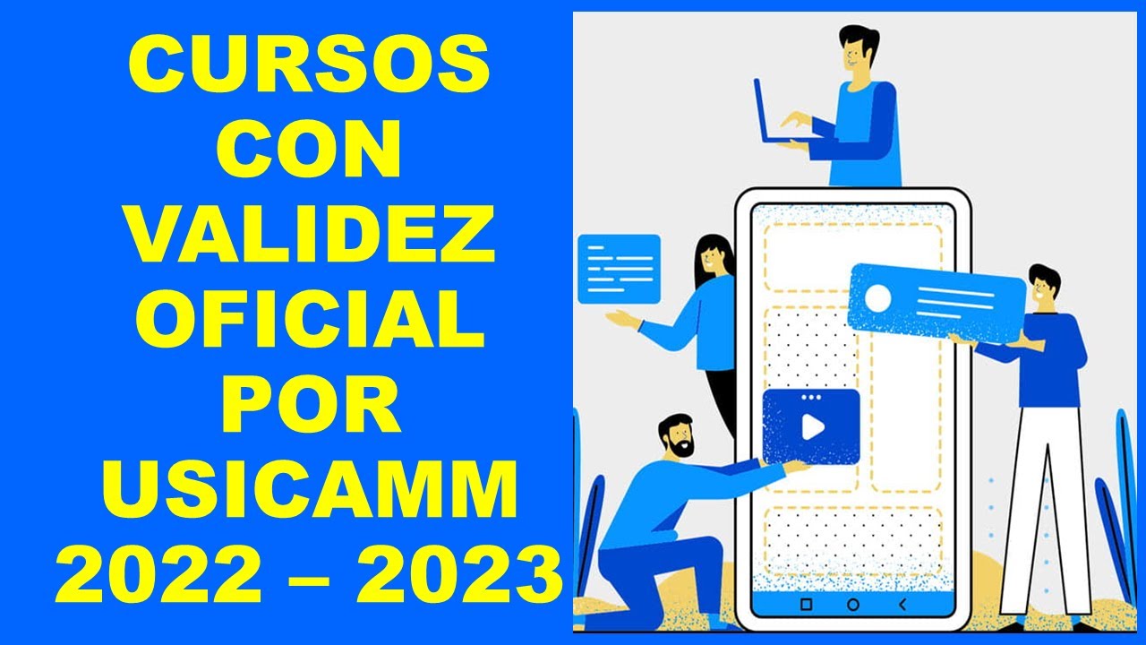 Soy Docente: CURSOS CON VALIDEZ OFICIAL POR USICAMM 2022 – 2023 - YouTube