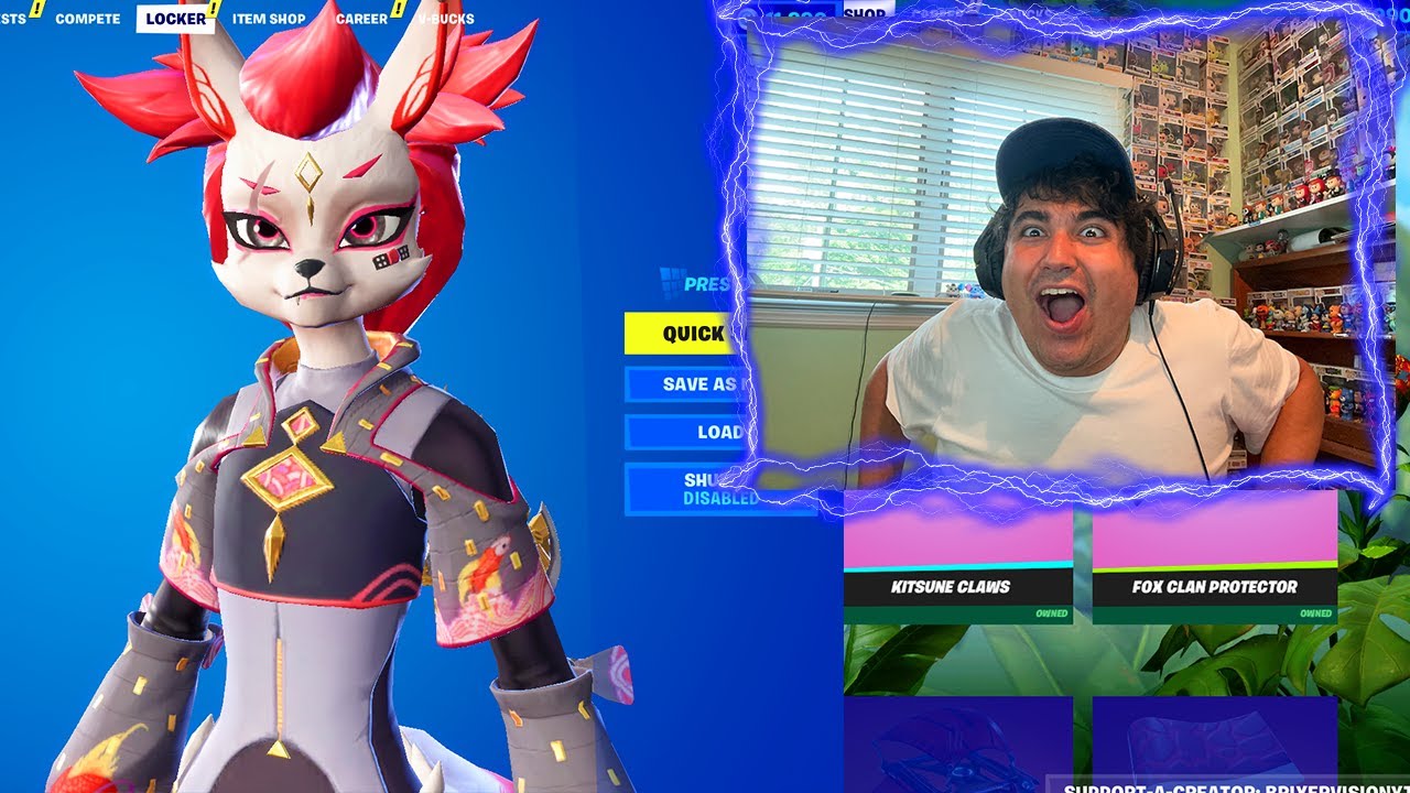 Kimiko Five Tails Skin Honest Opinion And Showcase Fortnite Chapter 4 Season 3 Youtube