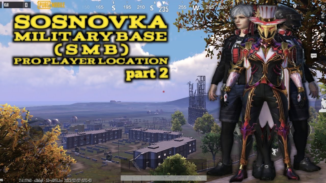 SMB Sosnovka Military Base pubg mobile lokasi para pro player (part2 ...