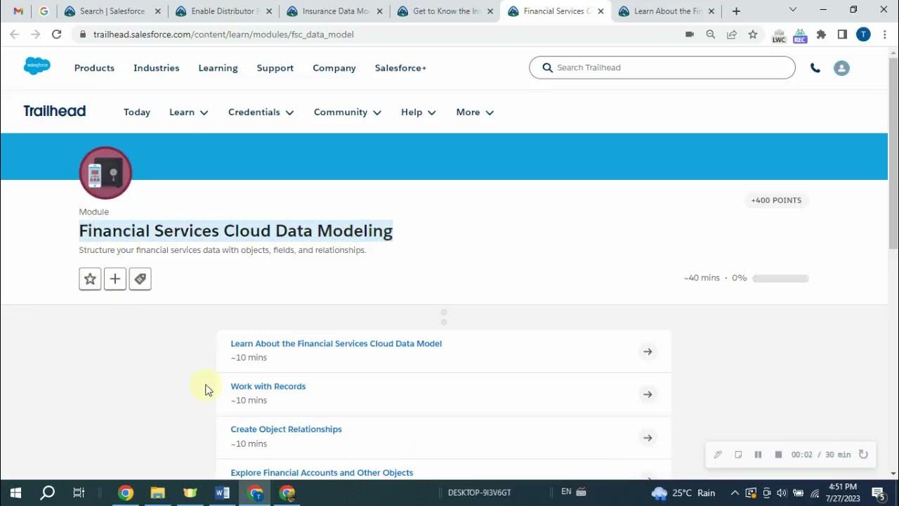 Learn About the Financial Services Cloud Data Model | Financial ...
