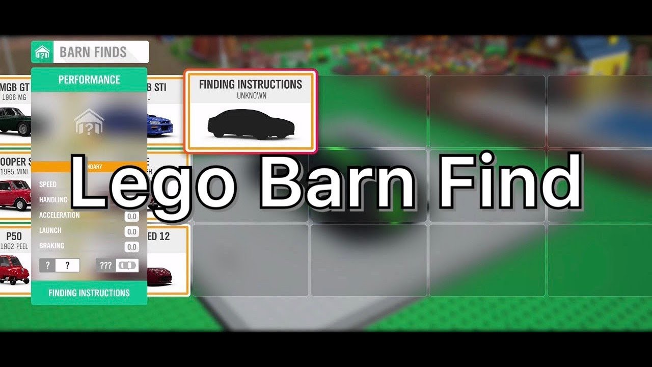 Forza Horizon 4: LEGO BARN FIND (The car isn't even in the game yet ...