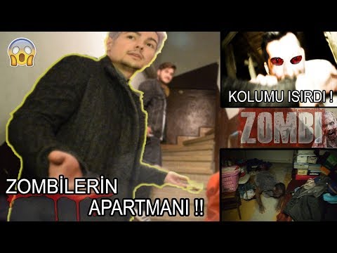 ZOMBİLERİN APARTMANINA GİTTİM !! (ZOMBİ KOLUMU ISIRDI) !!