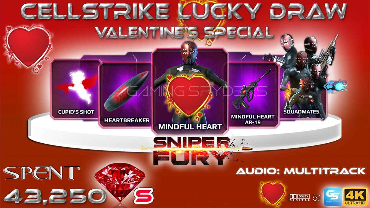 Sniper Fury Cell Strike Valentine Special Feb 2023 - YouTube