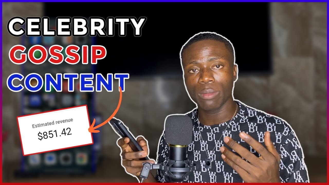 How to Make Money on Social Media with Celebrity Gossip Channel ( Step ...