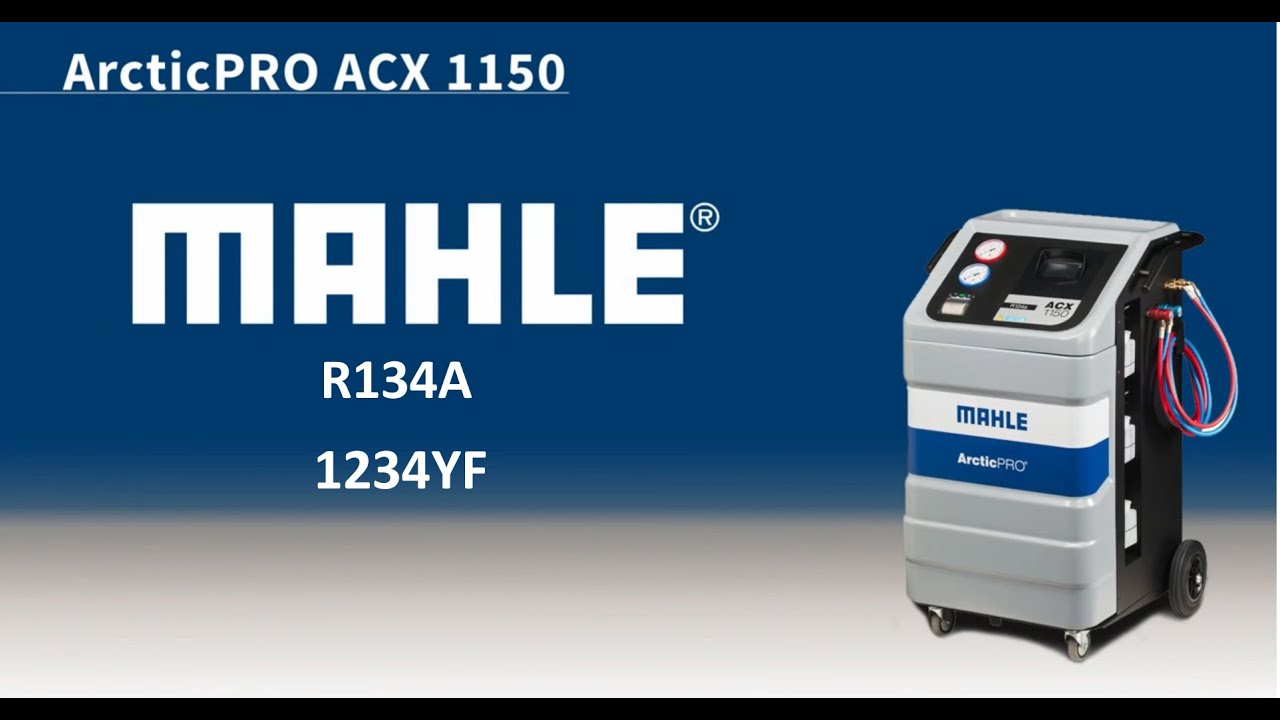 OPERACION EQUIPO SERVICIO AIRE ACONDICIONADO MAHLE ACX1150 - YouTube