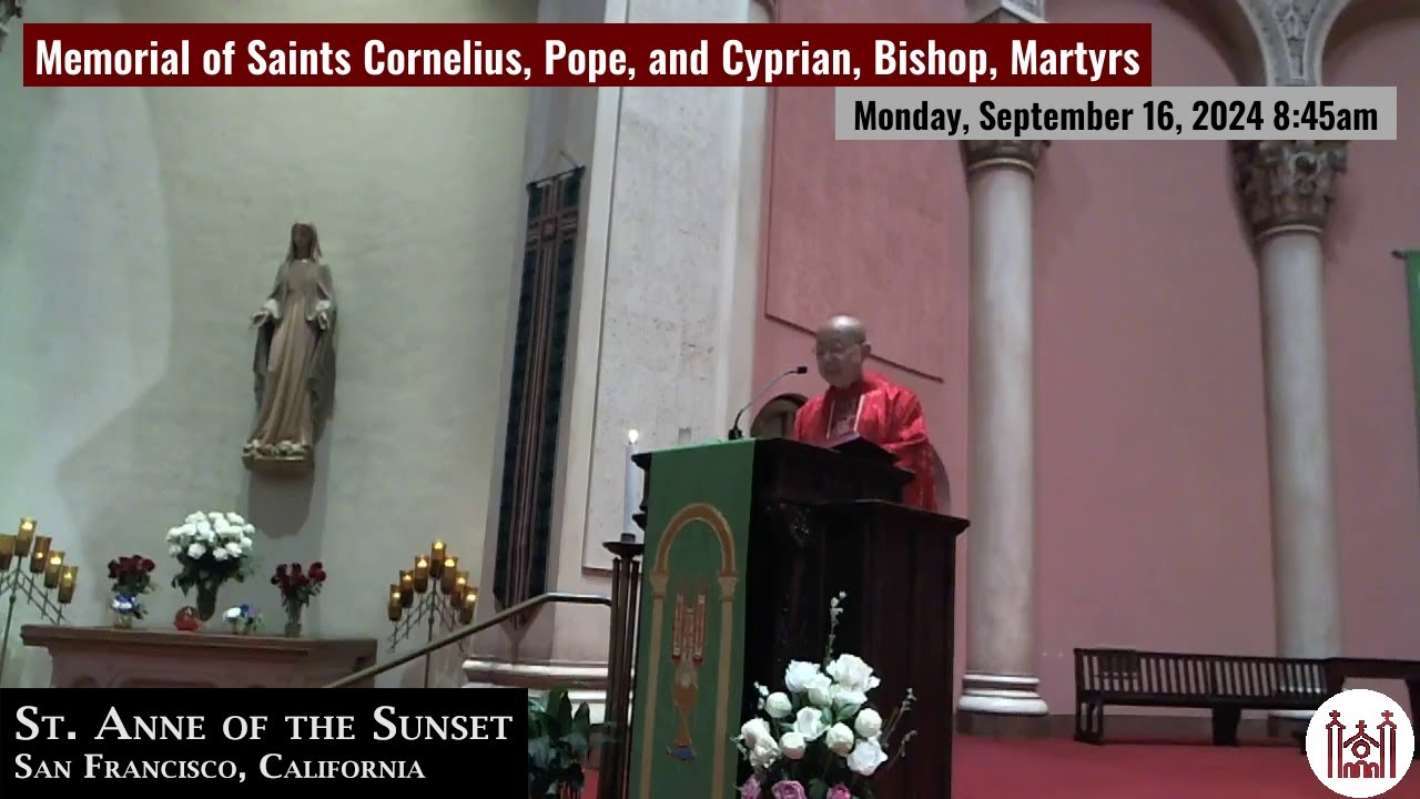Memorial of Saints Cornelius, Pope, and Cyprian, Bishop, Martyrs Monday ...