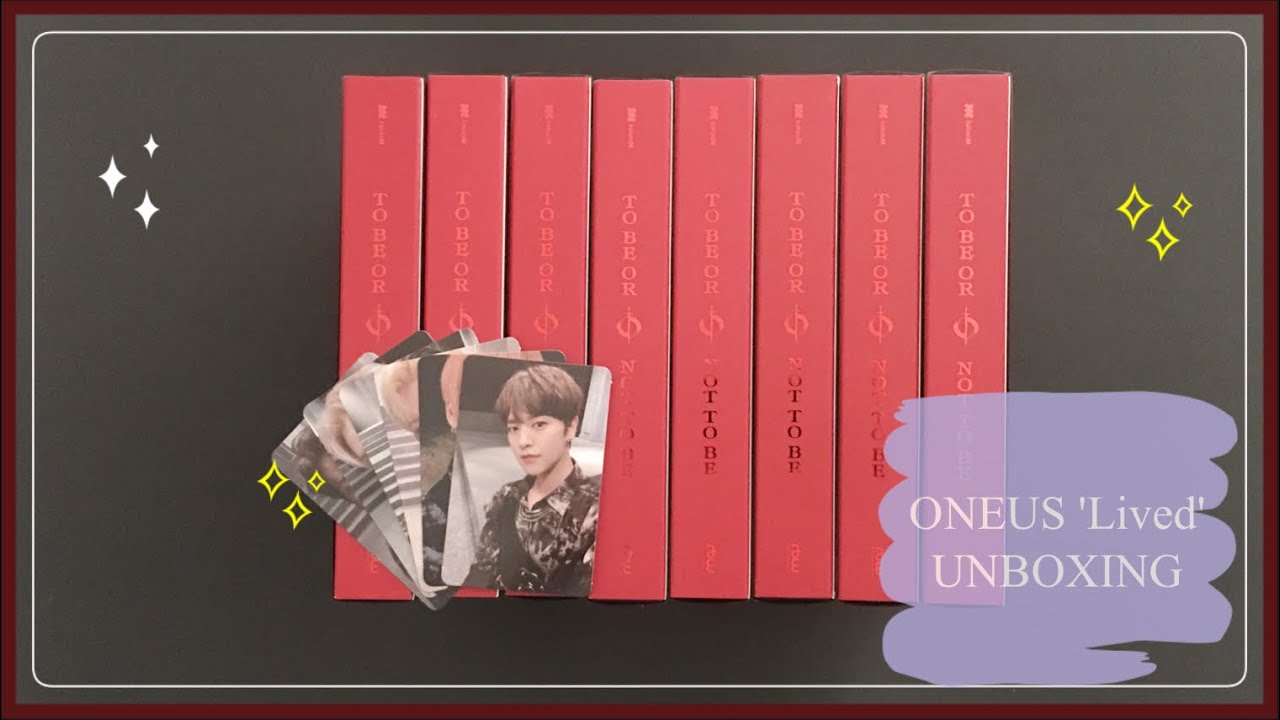 Unboxing ONEUS Lived Albums 🌱 - YouTube