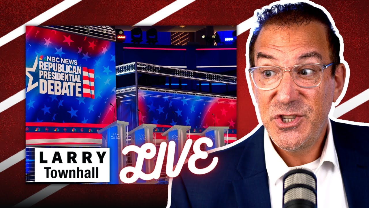 POST DEBATE MAYHEM from the Spin Room | LARRY Live - YouTube