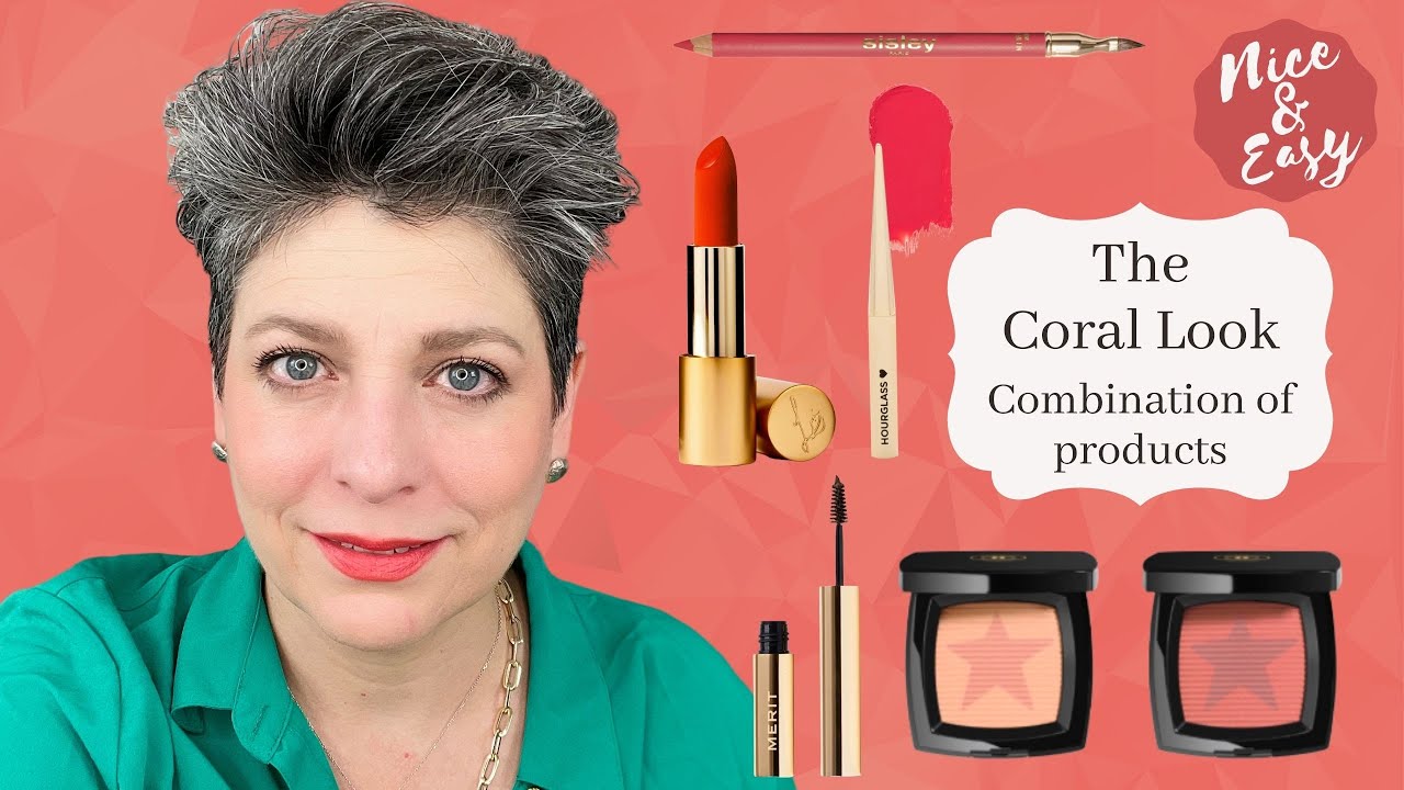 CORAL LOOK! With CHANEL, SISLEY, LISA ELDRIDGE, HOURGLASS & MERIT- Nice ...