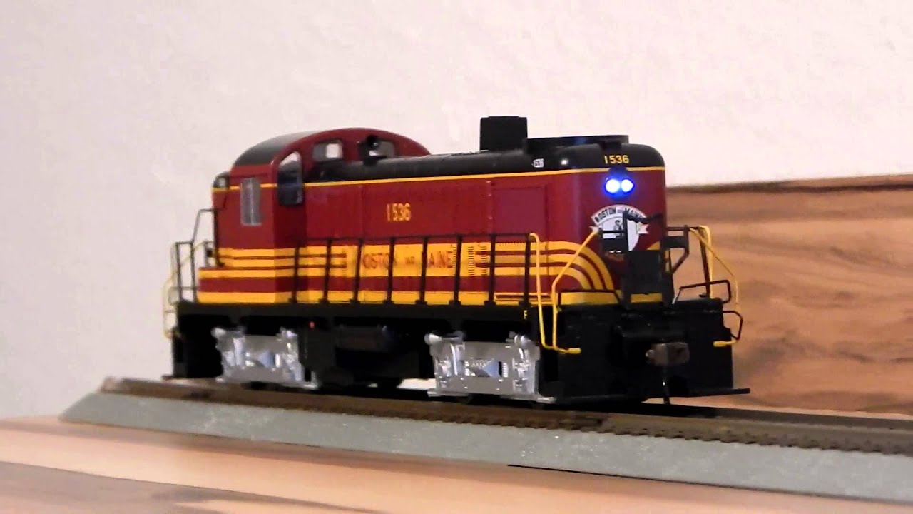 Sound-upgrade Bachmann Alco RS-3 with factory Tsunami Sound - YouTube