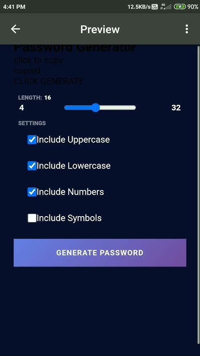 To Make Your Own Password Generator By Using Html Css And Js Coding Viral Viralshorts Shorts