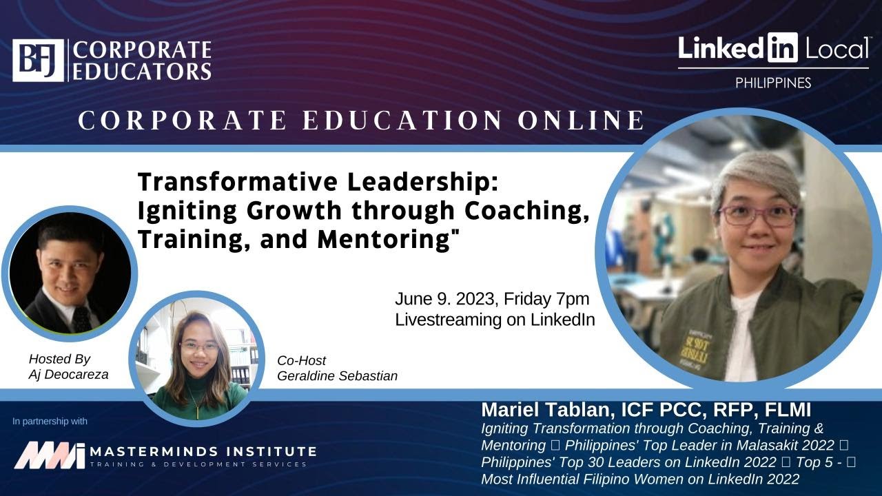 Transformative Leadership: Igniting Growth through Coaching, Training ...