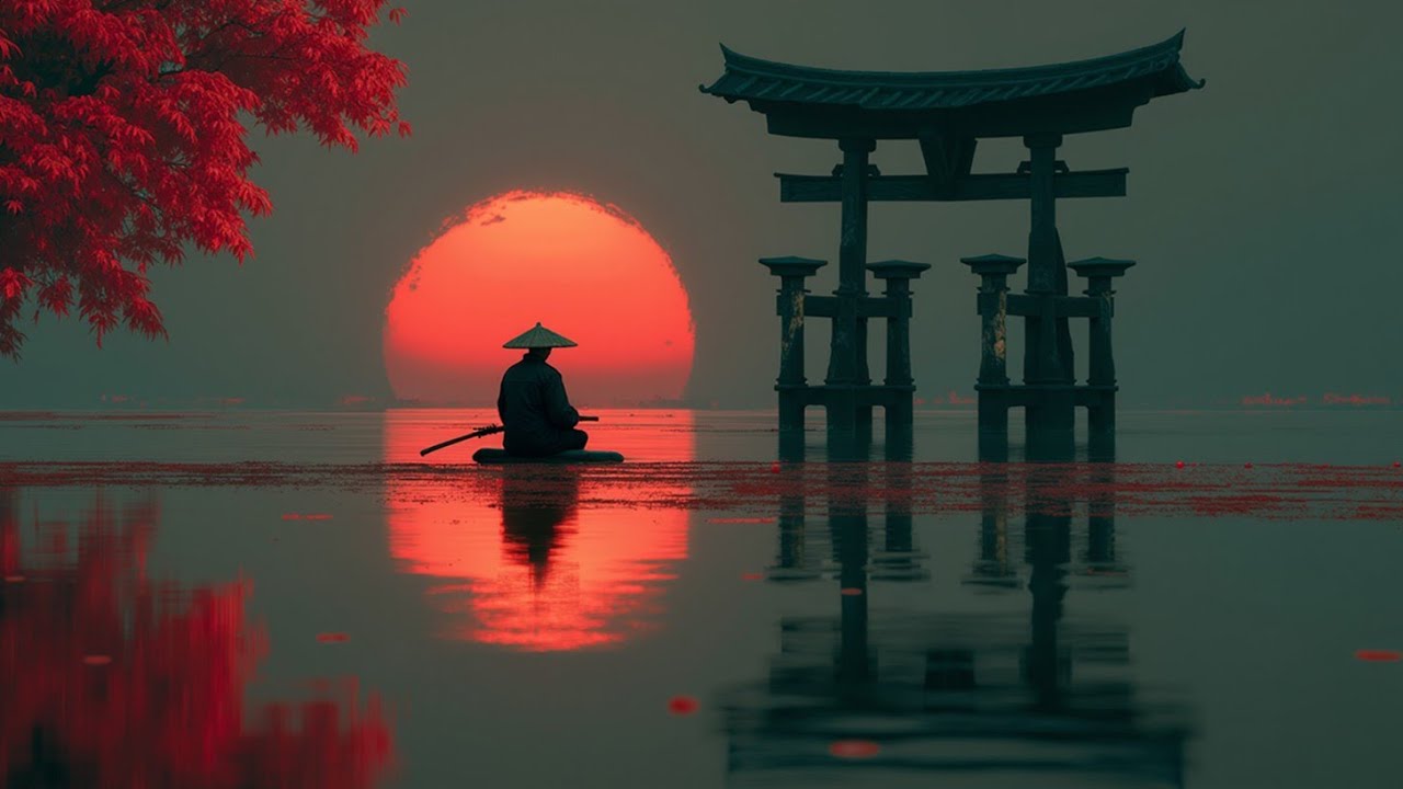 Japanese Ambient Music ~ Zen Meditation & Shakuhachi Flute for Deep ...
