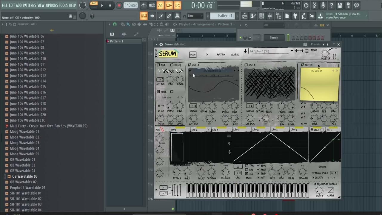 Serum / Pigments / Vital Synthesizer Wavetables (Create Your Own Patches) - YouTube
