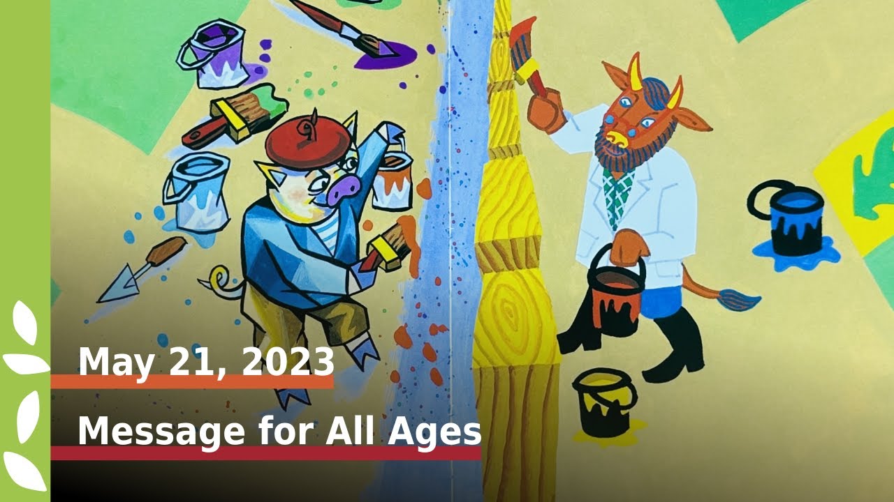 Message for All Ages: When Pigasso Met Mootisse, by Nina Laden - YouTube