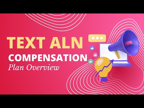 Text ALN - Compensation Plan Overview - YouTube
