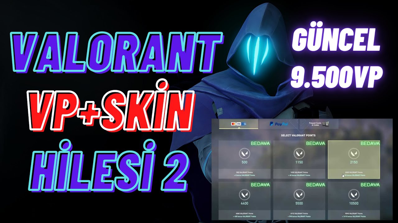 (GÜNCEL) VALORANT VP | SKİN HİLESİ | VALORANT HACK - YouTube