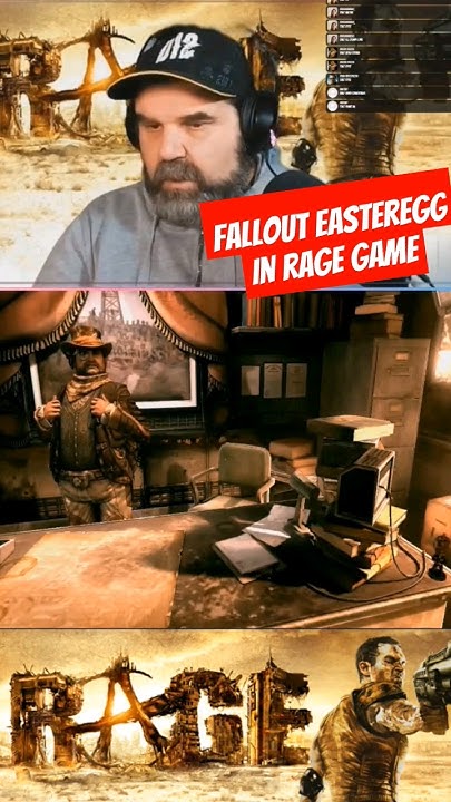 Fallout Easter egg in Rage game #fallout #vaultboy #ragegame #easteregg - YouTube