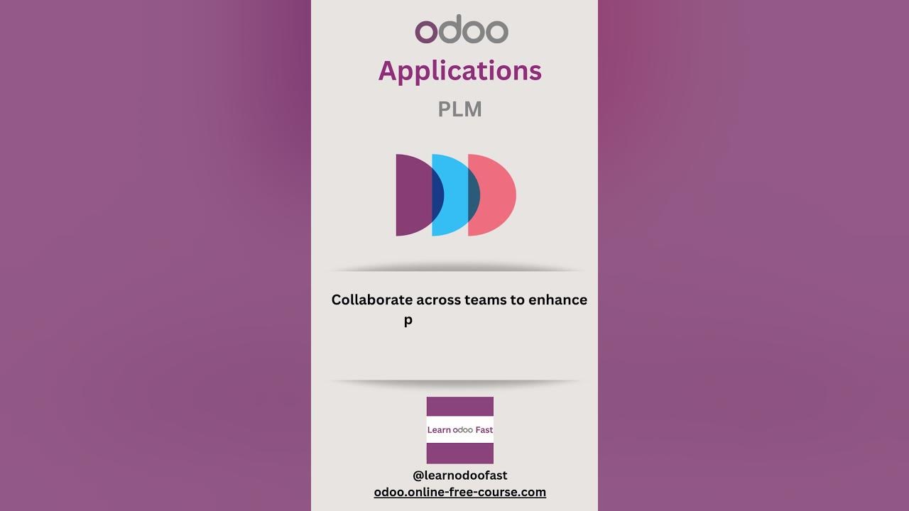Odoo Applications - PLM - YouTube