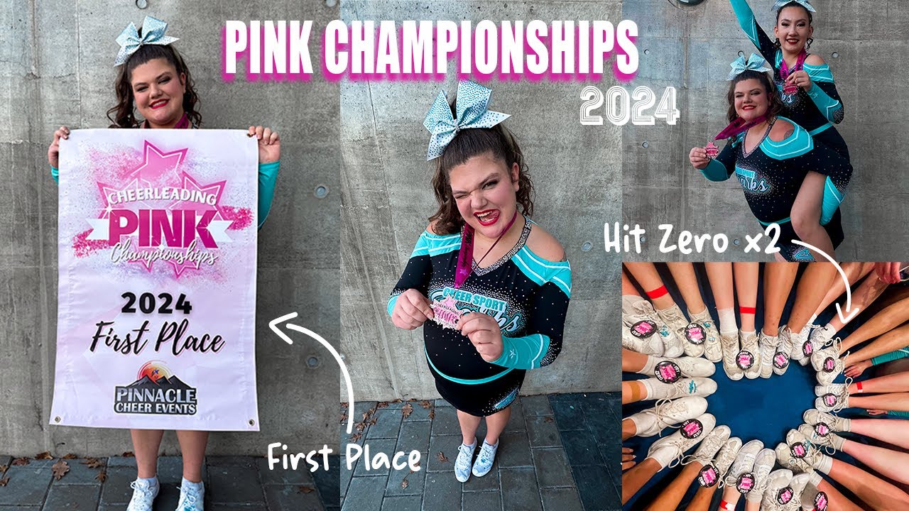 PINK CHAMPIONSHIPS 2024 | Cheerleading Competition Vlog - YouTube