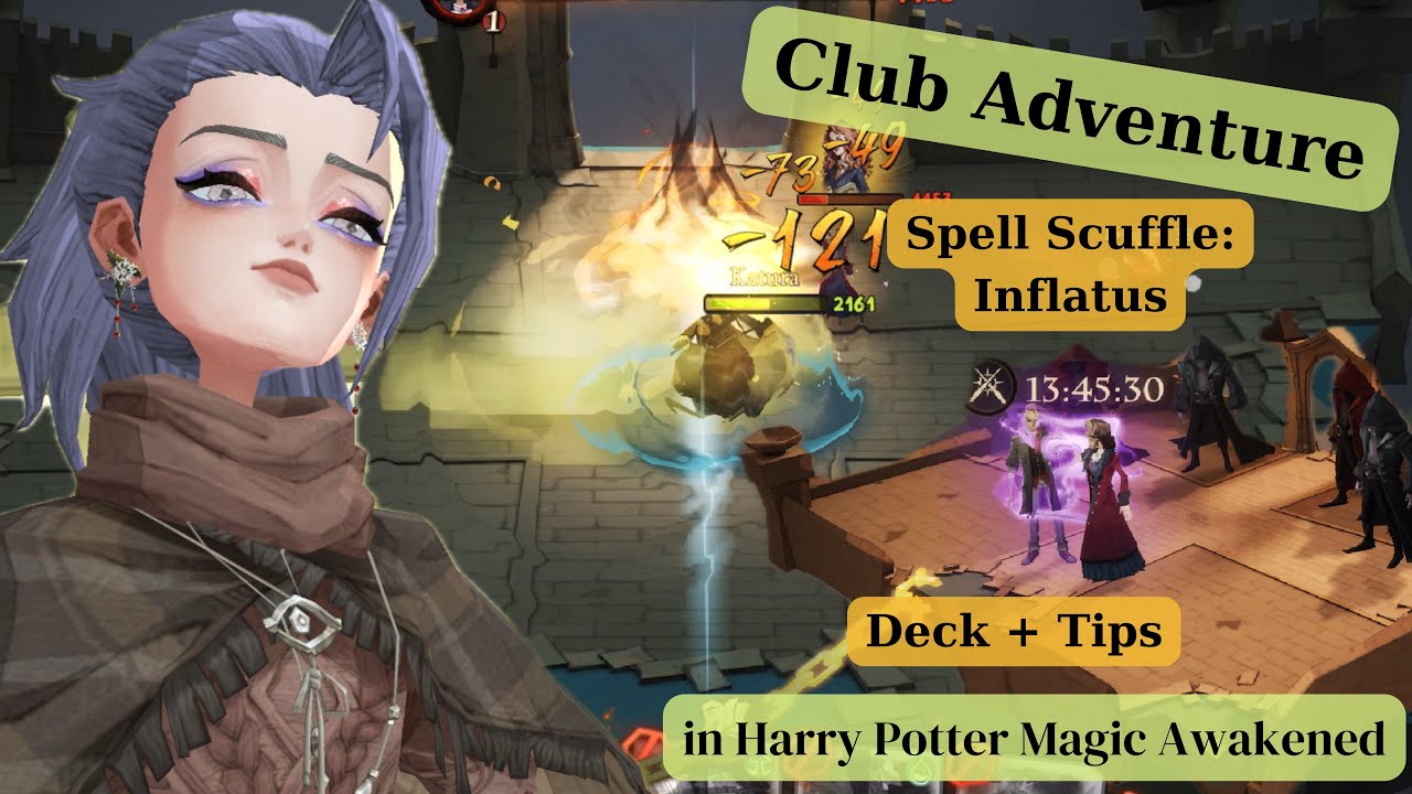 Magic Awakened: Club Adventure Deck & Tips: Spell Scuffle Inflatus ...