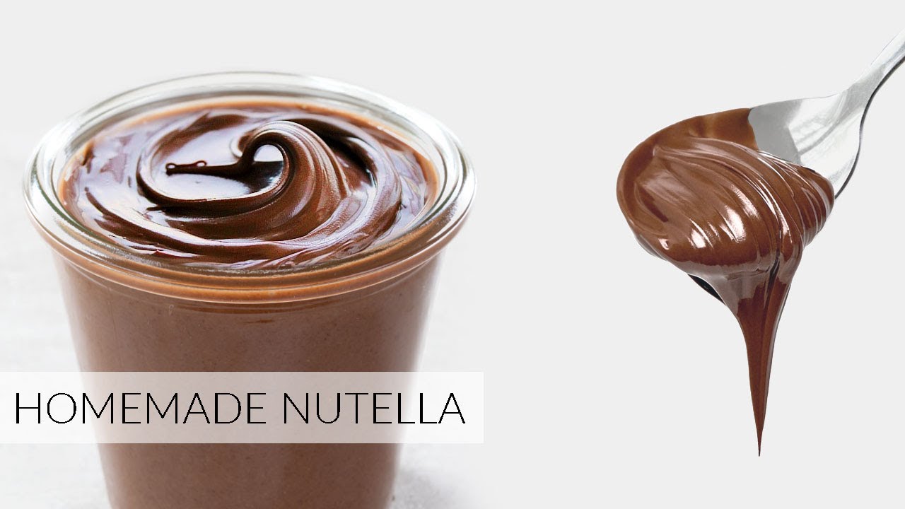 How to Make the Best Nutella at Home | No Dairy, No Refined Sugar - YouTube