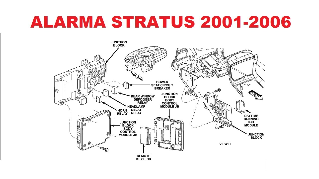 ALARMA STRATUS 2001 2006 - YouTube