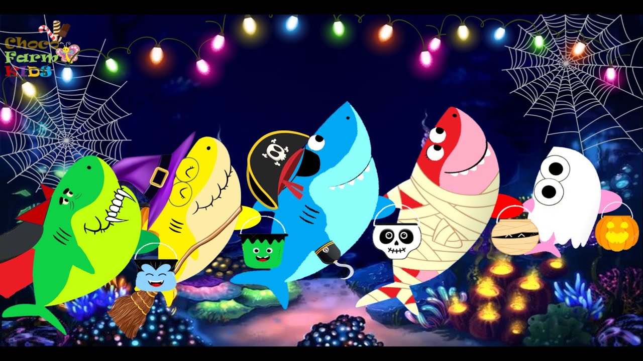 Baby Shark Halloween | Happy Halloween | Trick or Treat | Baby Shark in ...