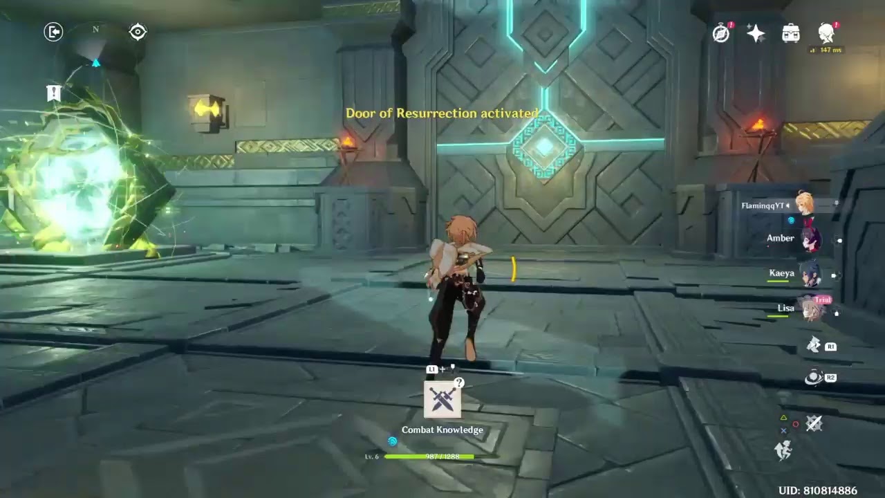 Playing genish impact! (very epic) - YouTube