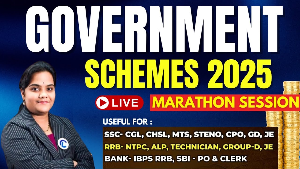 Government Schemes 2025 | Important Govt Schemes in One-shot ...