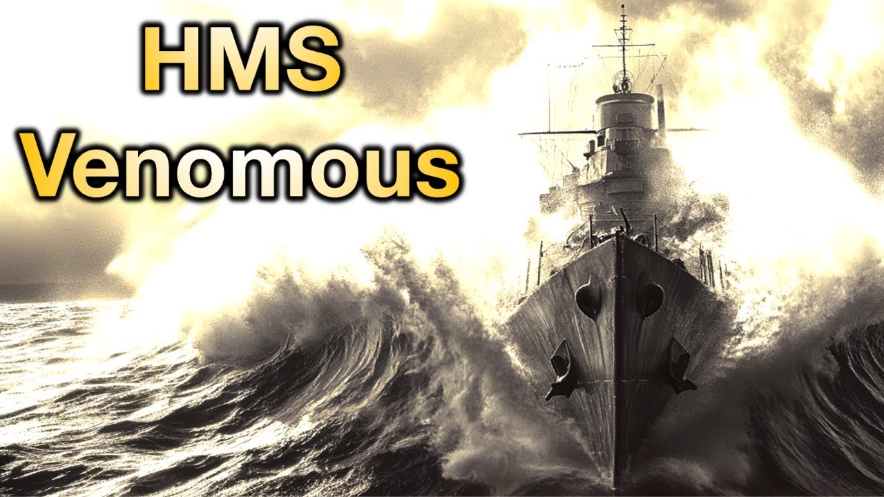 HMS VENOMOUS: The Fearless WWII British Destroyer - YouTube