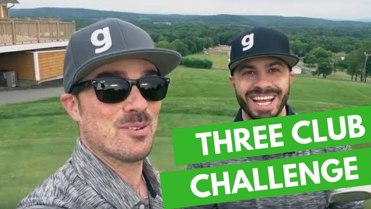 Three Club Challenge - Playing 9 Holes (WITH JUST 3 CLUBS) - YouTube