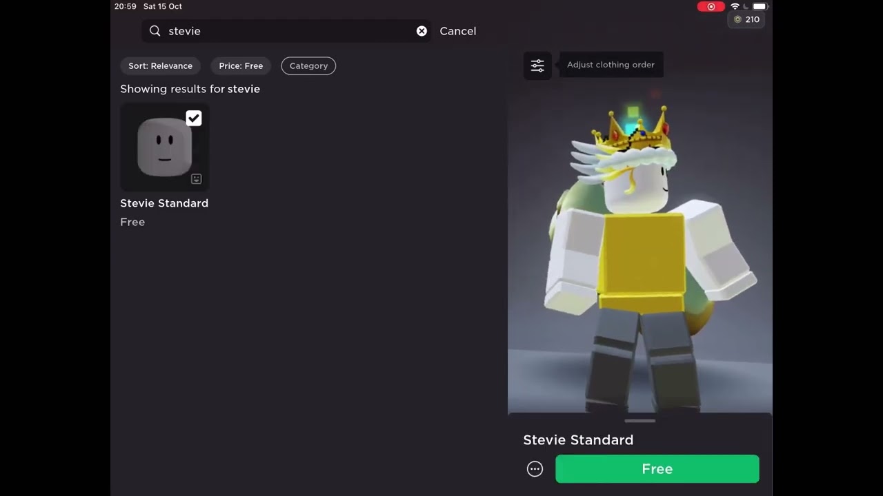 New free head Stevie standard - YouTube