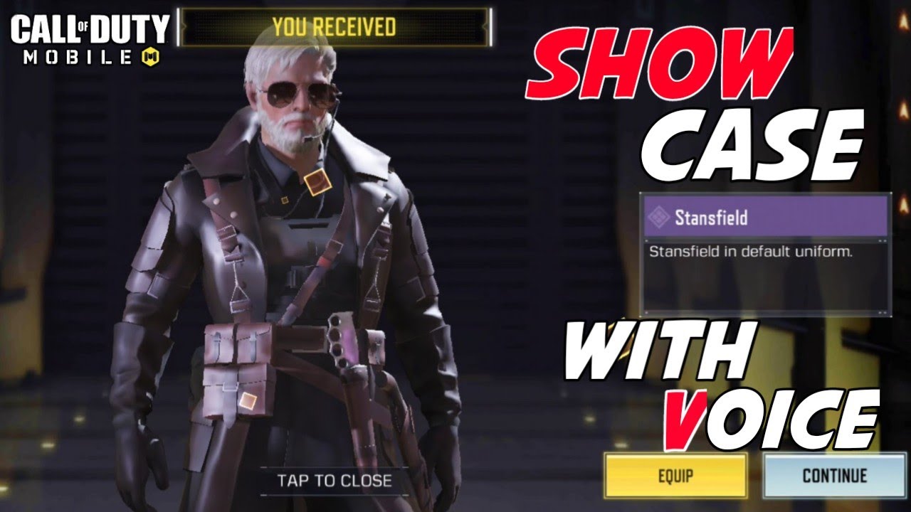 Gameplay Highlights Of Stansfield With Voice | CODM BP | CODM CHARACTER ...