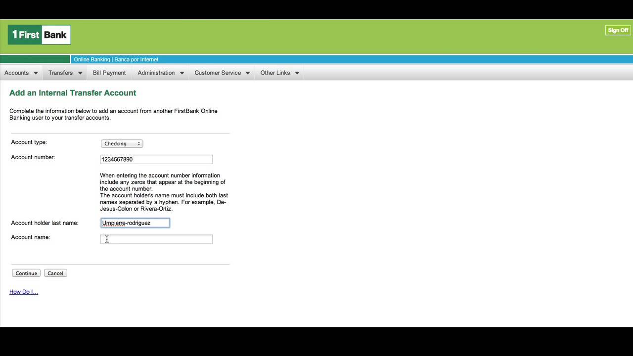 FirstBank - Tutorial Transferencias - YouTube