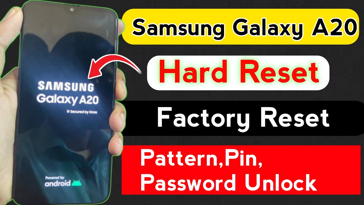 Samsung A20 Hard Reset Pattern Unlock Factory Reset A20 Unlock samsung-a20-hard-reset-pattern-unlock-factory-reset-a20-unlock