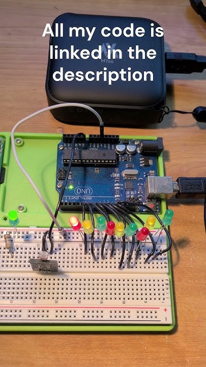 Arduino Uno LED + Photoresistor Video 4 Short (Current GitHub Repo Link in Description for INO ...