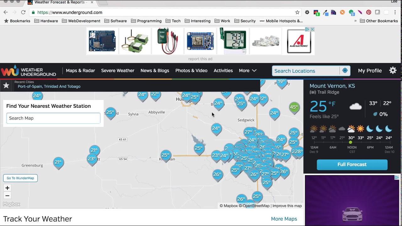 33 Online Weather Station Part 2 (Using a Wi Fi Shield to Connect to a ...
