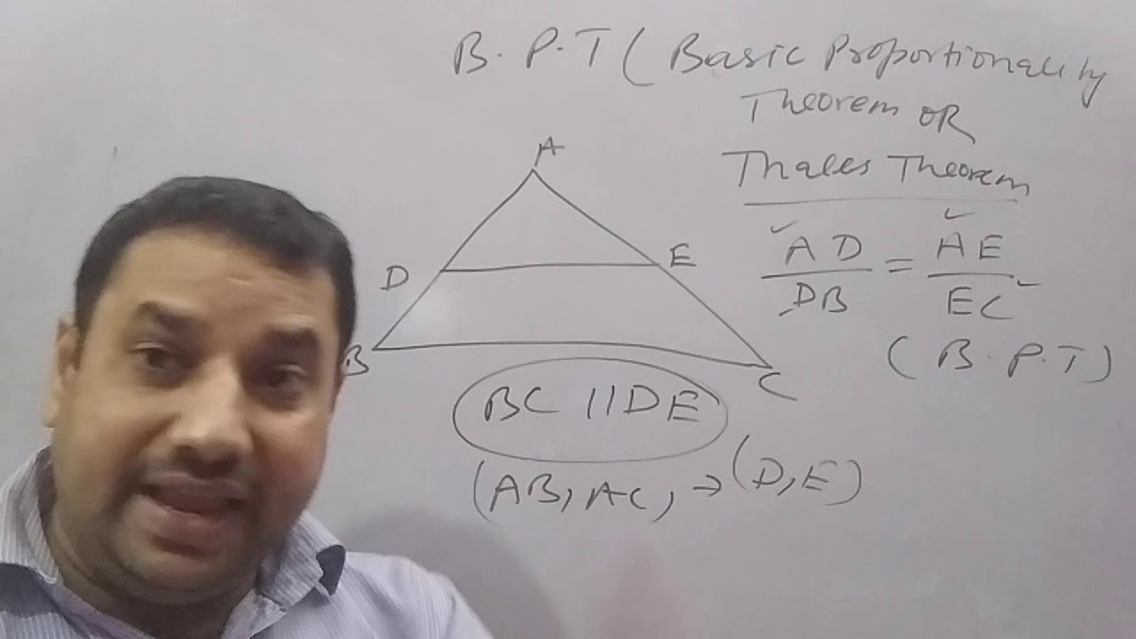 CLASS X Topic Triangle By MATHS WITH AJAY SIR GONDA UP WALE - YouTube