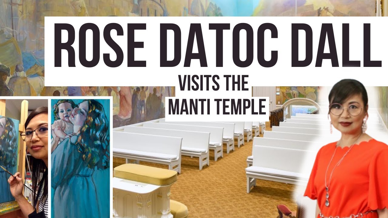 Manti Temple Open House | 2024 | Rose Datoc Dall | Artist - YouTube