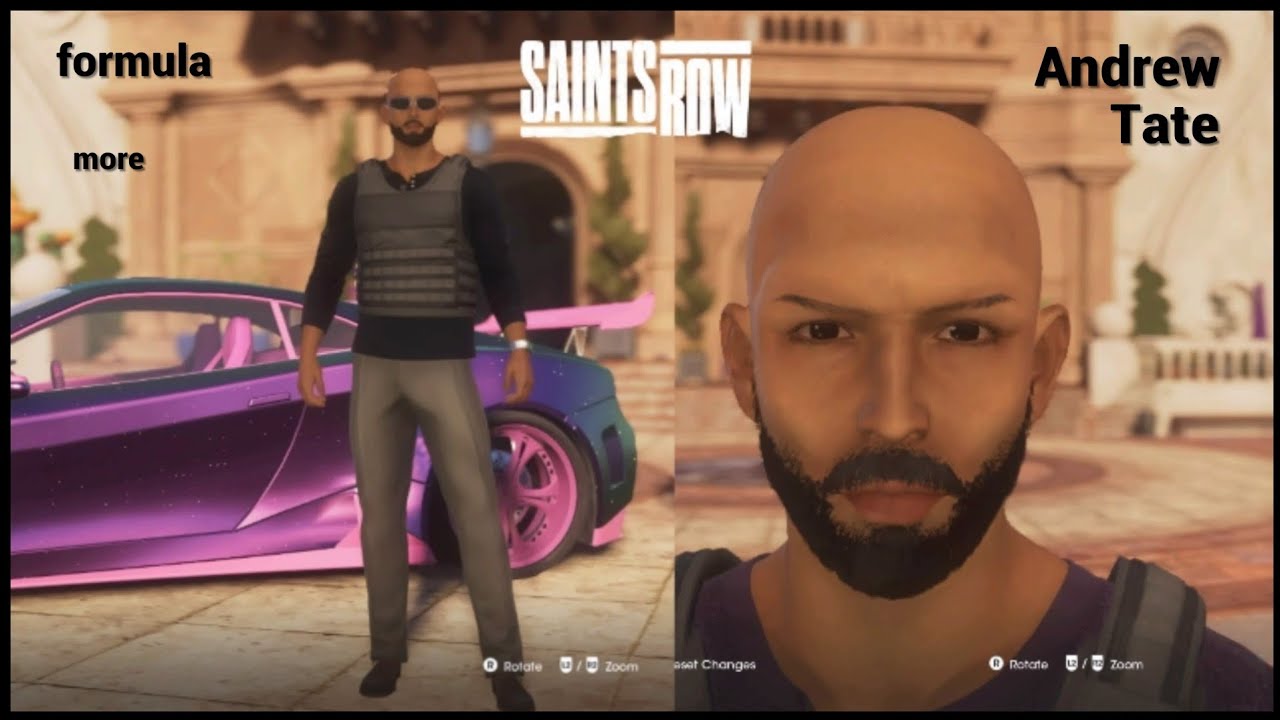 Saints Row (22) | Andrew Tate's creation formula & share code #TopG # ...