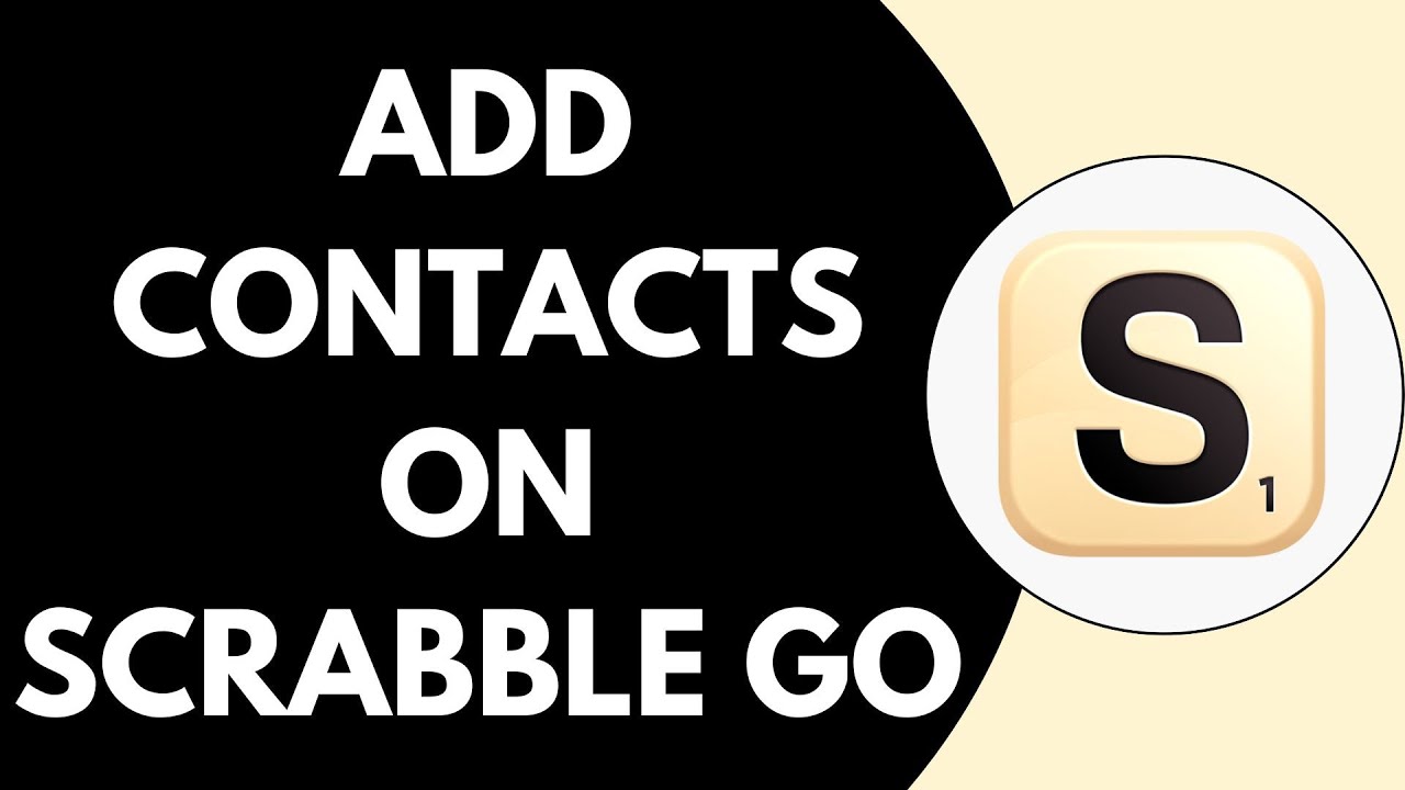 How To Add Contact On Scrabble Go - YouTube