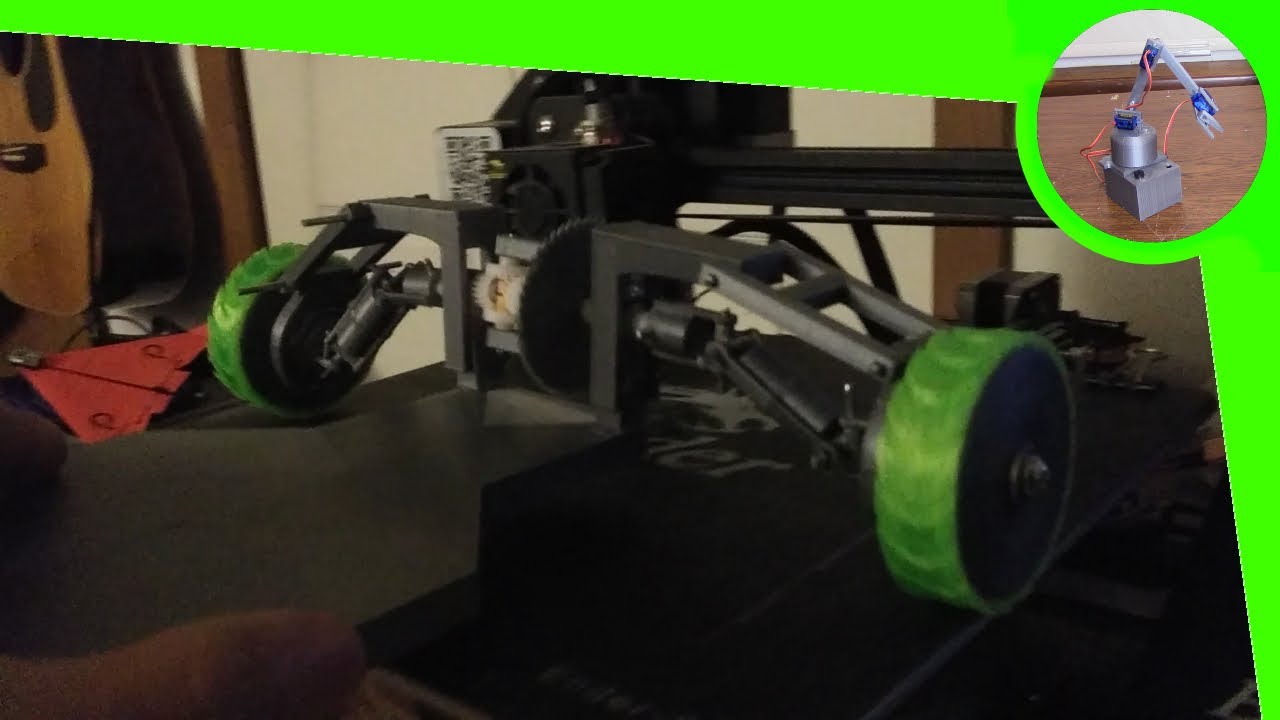 3D Printed Rear Wheel Assembly! 3D Printed RC Car Part 4 - YouTube