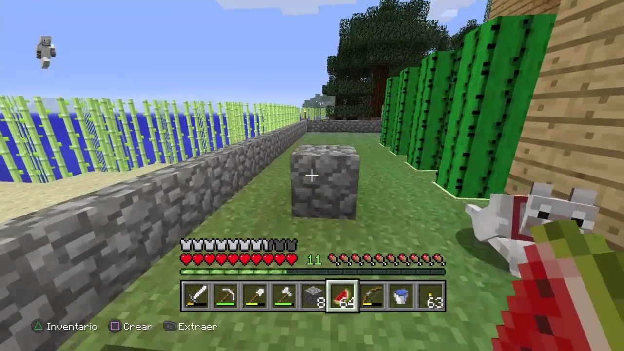 Enseñando mi survival en minecraft /PS4 - YouTube