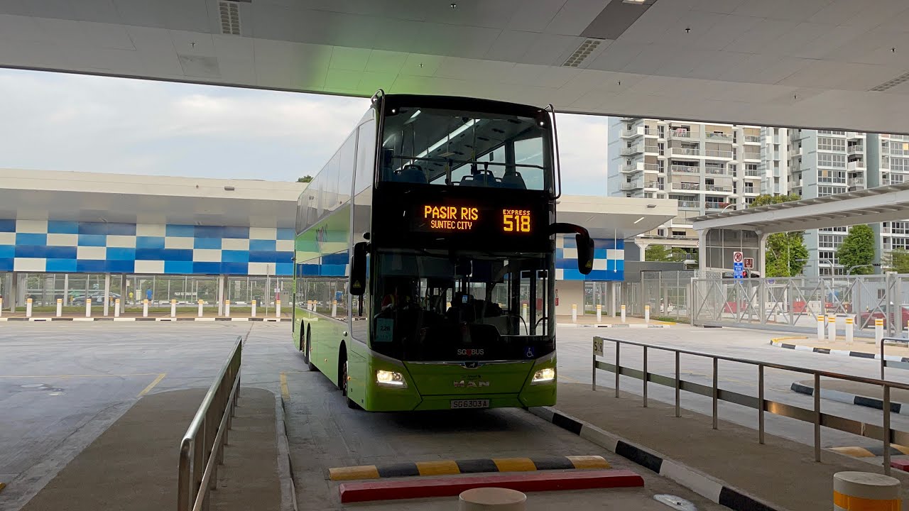 Go-Ahead SG MAN ND323F A95 (3-door) SG6303A on Express 518 arriving ...