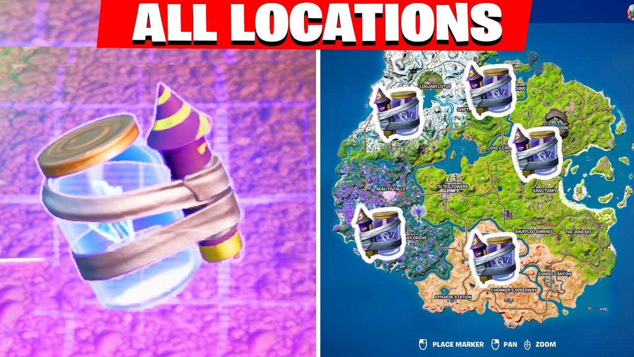 Where to Find a Junk Rift in fortnite Chapter 3 Season 3 - All ...