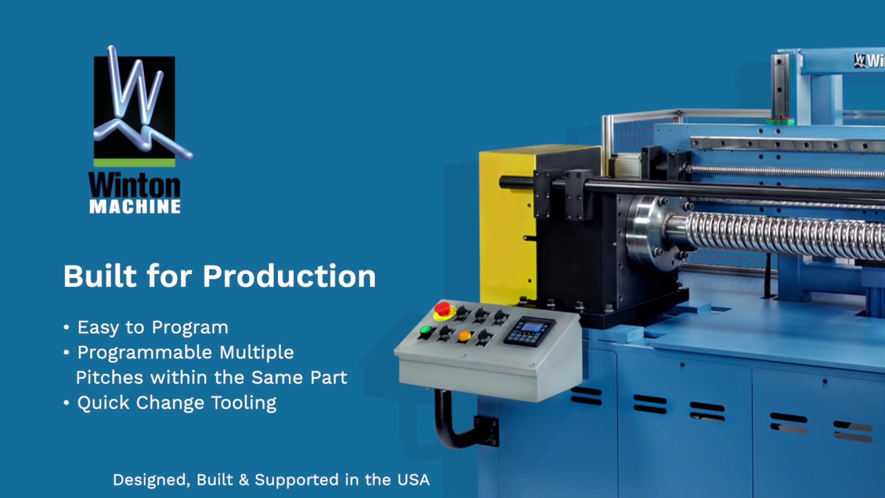 CNC Drum Roller Roll Bender | Model DRB25 Demonstration | Tube Fabrication by Winton Machine ...