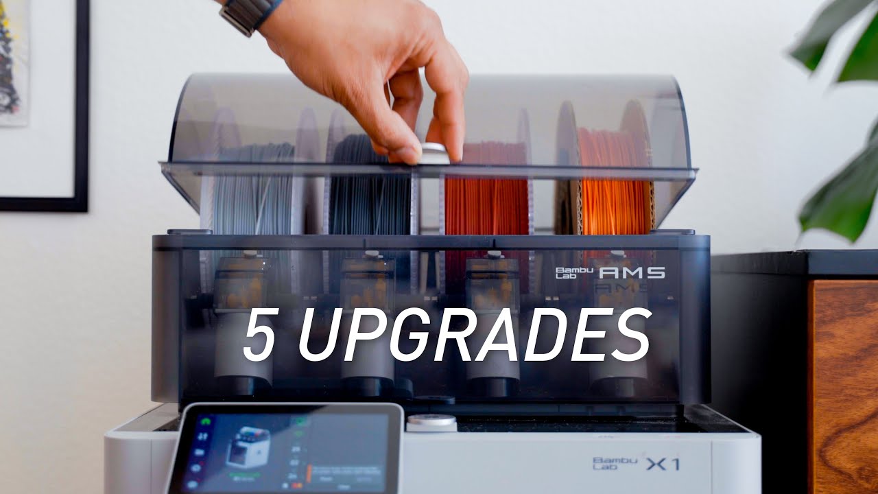 5 Upgrades for the Bambu Lab X1! - YouTube