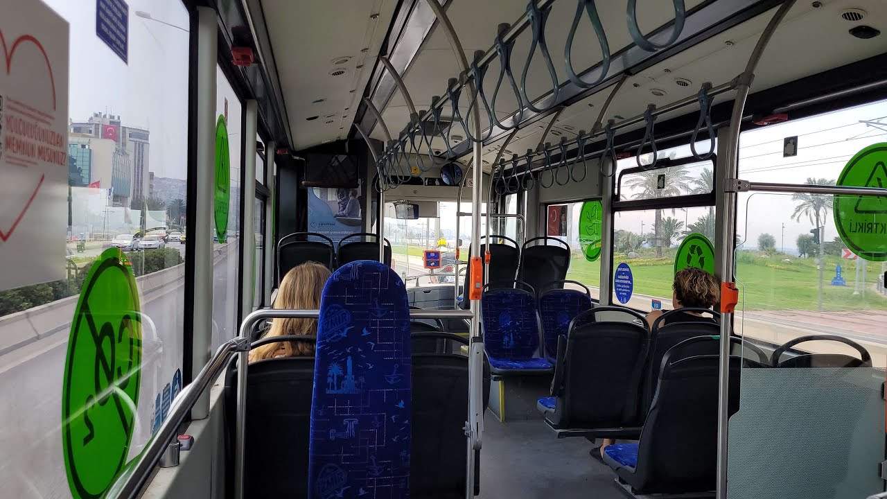 [İzmir ESHOT] Elektrikli Otobüs ile Konak Sahili | TCV e-Karat - YouTube