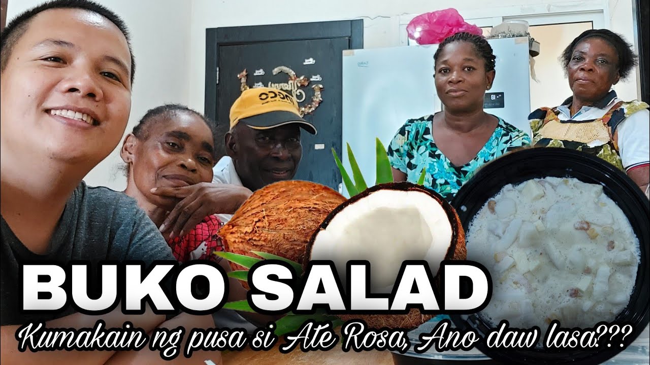 BUKO SALAD//Kumakain daw si Ate Rosa ng Pusa, pero nagulat sila ng ...